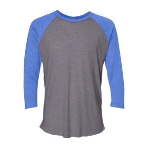 Next Level 6051 - Unisex Tri-Blend Three-Quarter Sleeve Raglan Tee ...