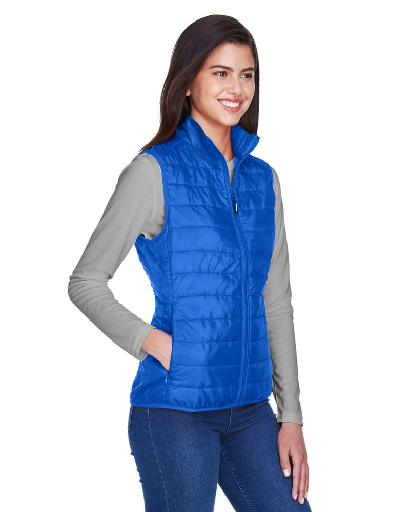 Core 365 CE702W - Ladies Prevail Packable Puffer Vest | Needen Canada
